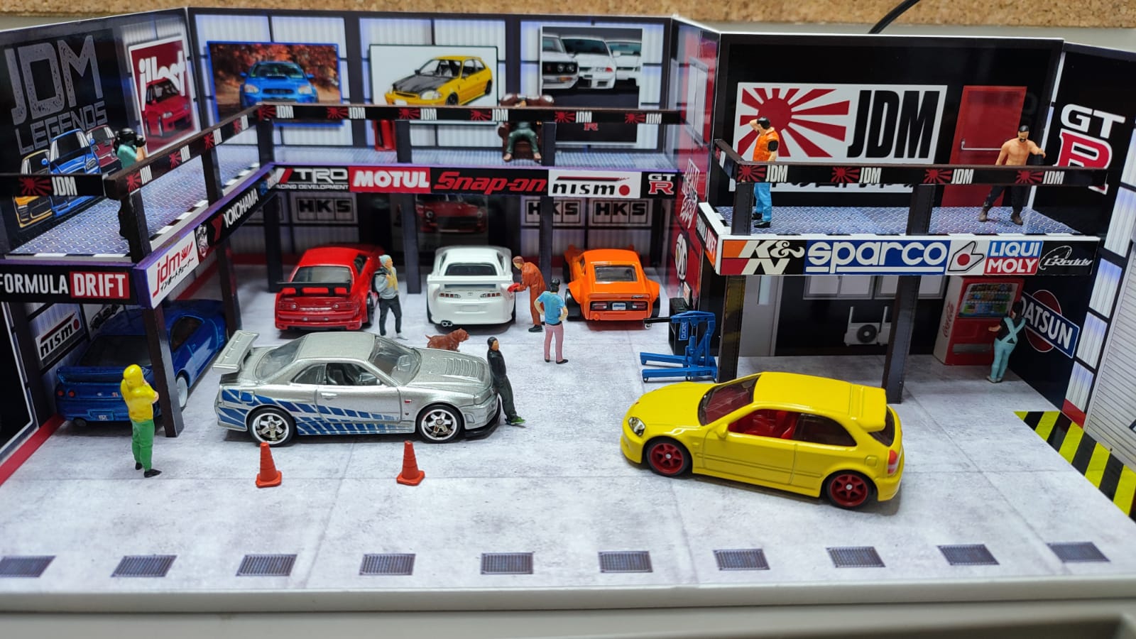 DIORAMA JDM 2 AVENTURAS A ESCALA - erland yallico | Hotmart