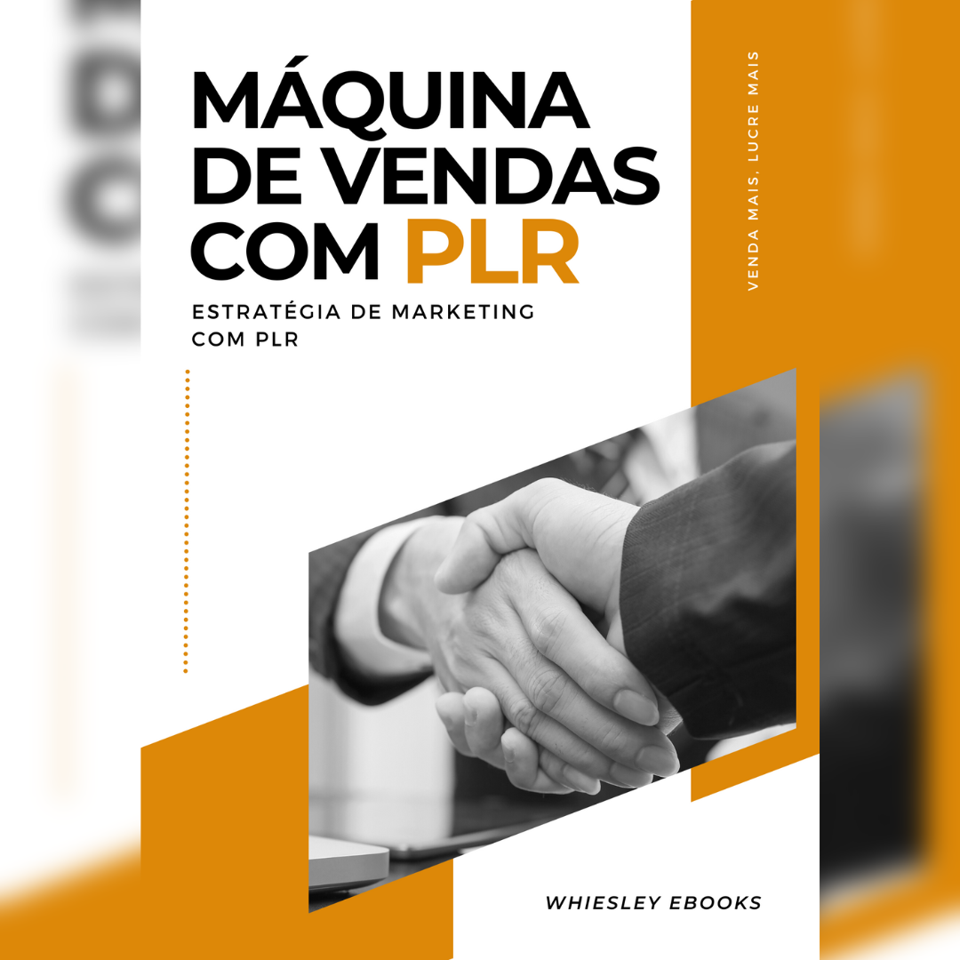 Máquina de Vendas com PLR - eBooks Whieslay | Hotmart