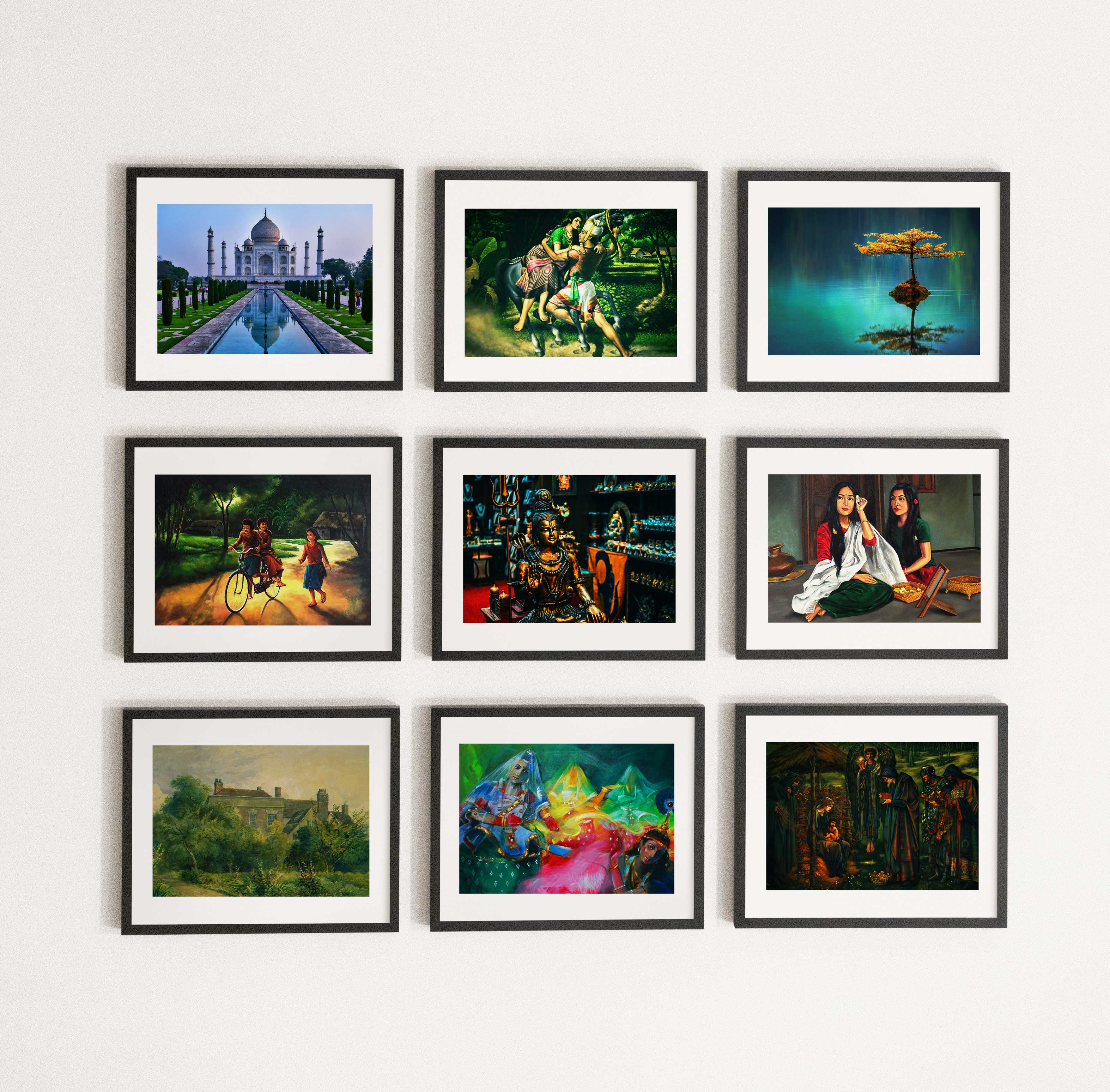 Printable Landscape wall photos ( 9 pages ) for Frame - Bikay Meisn...