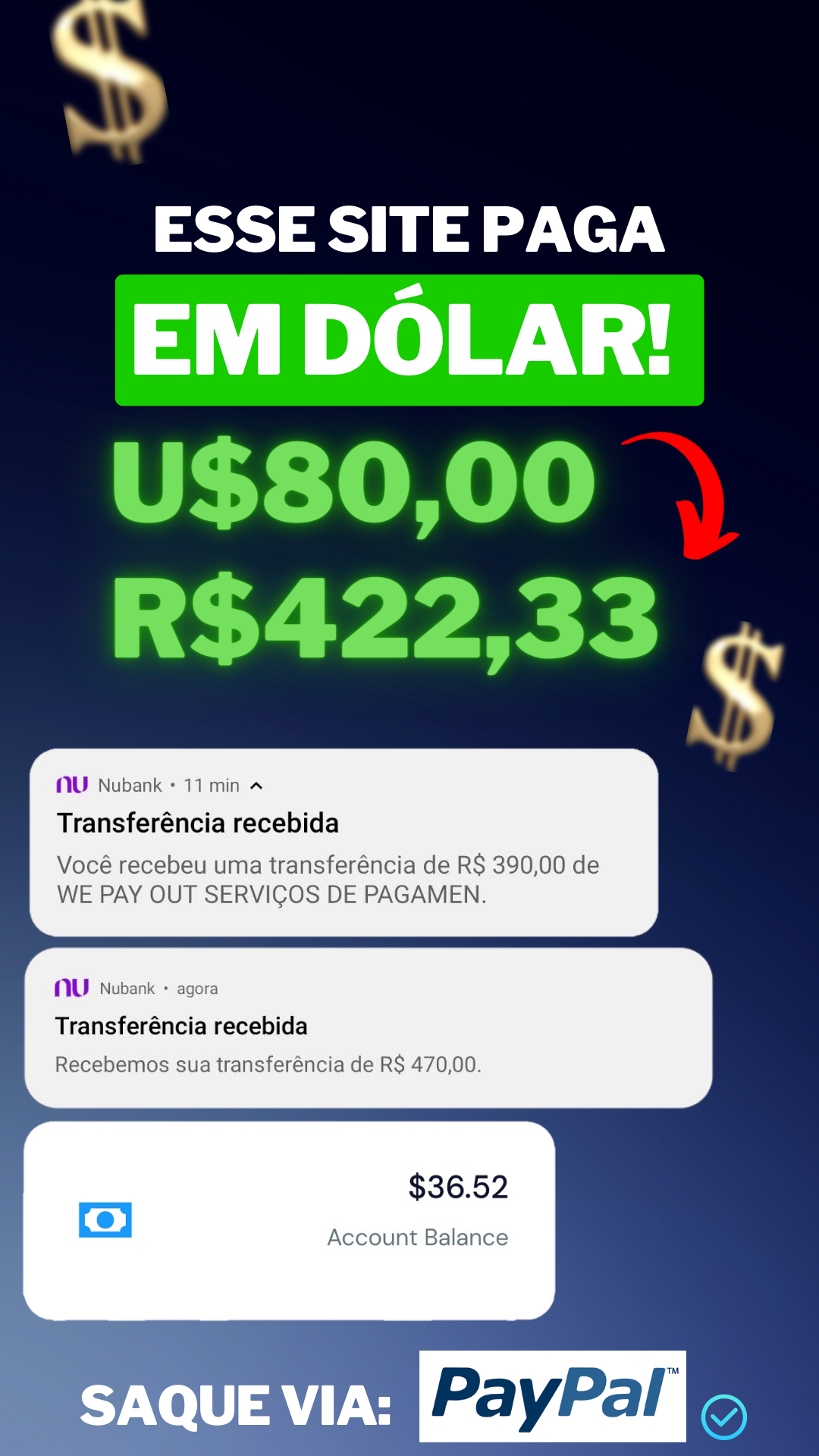 Método Lucrando em Dólar! - Rosana Pereira de Oliveira | Hotmart