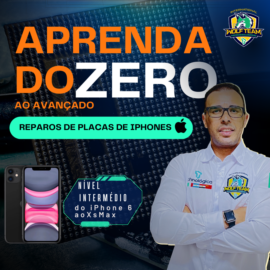 APRENDA DO ZERO REPARAR PLACAS DE IPHONES - TIAGO JUNIOR DA SILVA ...