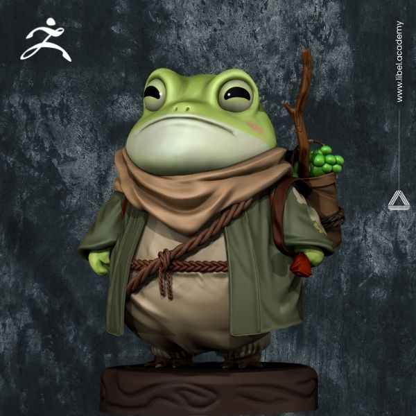 ZBrush para principiantes - Frog - Libel Studios SAS | Hotmart