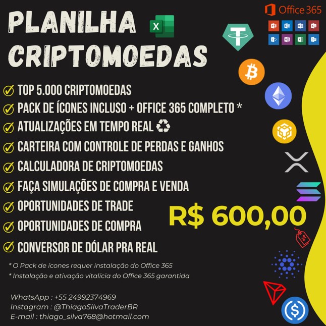 CRIPTO PORTIFOLIO BOOSTER 5000x BR - Thiago Silva | Hotmart