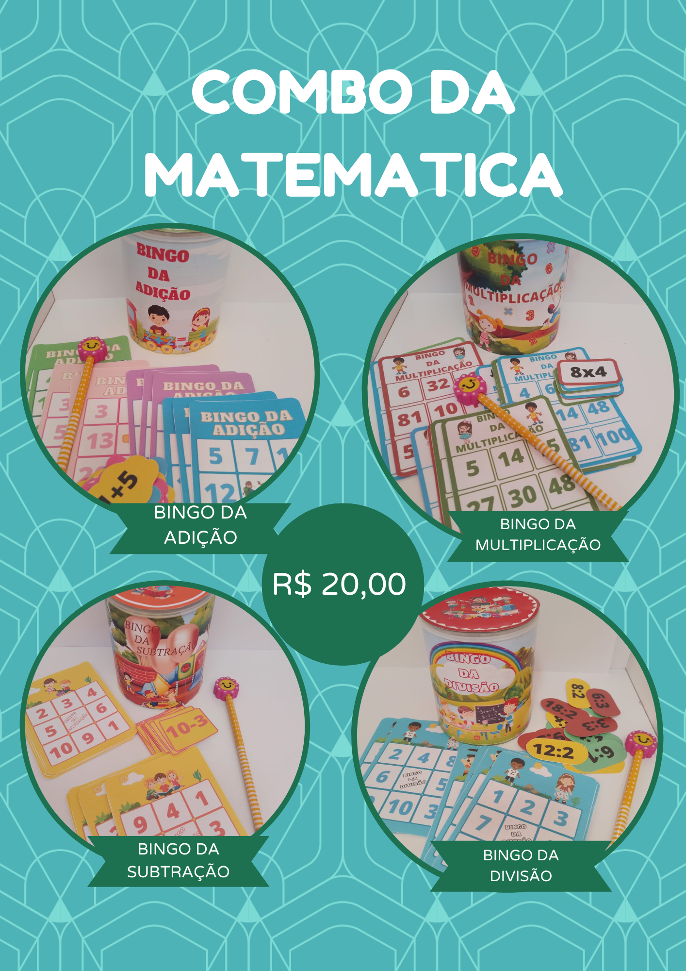 Combo da tabuada - Wenia Queiroga dos Santos Oliveira | Hotmart