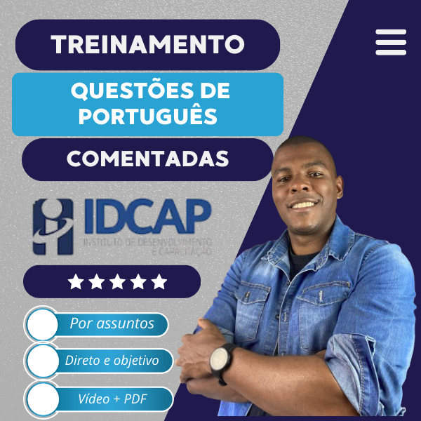 IDCAP - Treinamento de questões de português - Professor Bruno Souz...