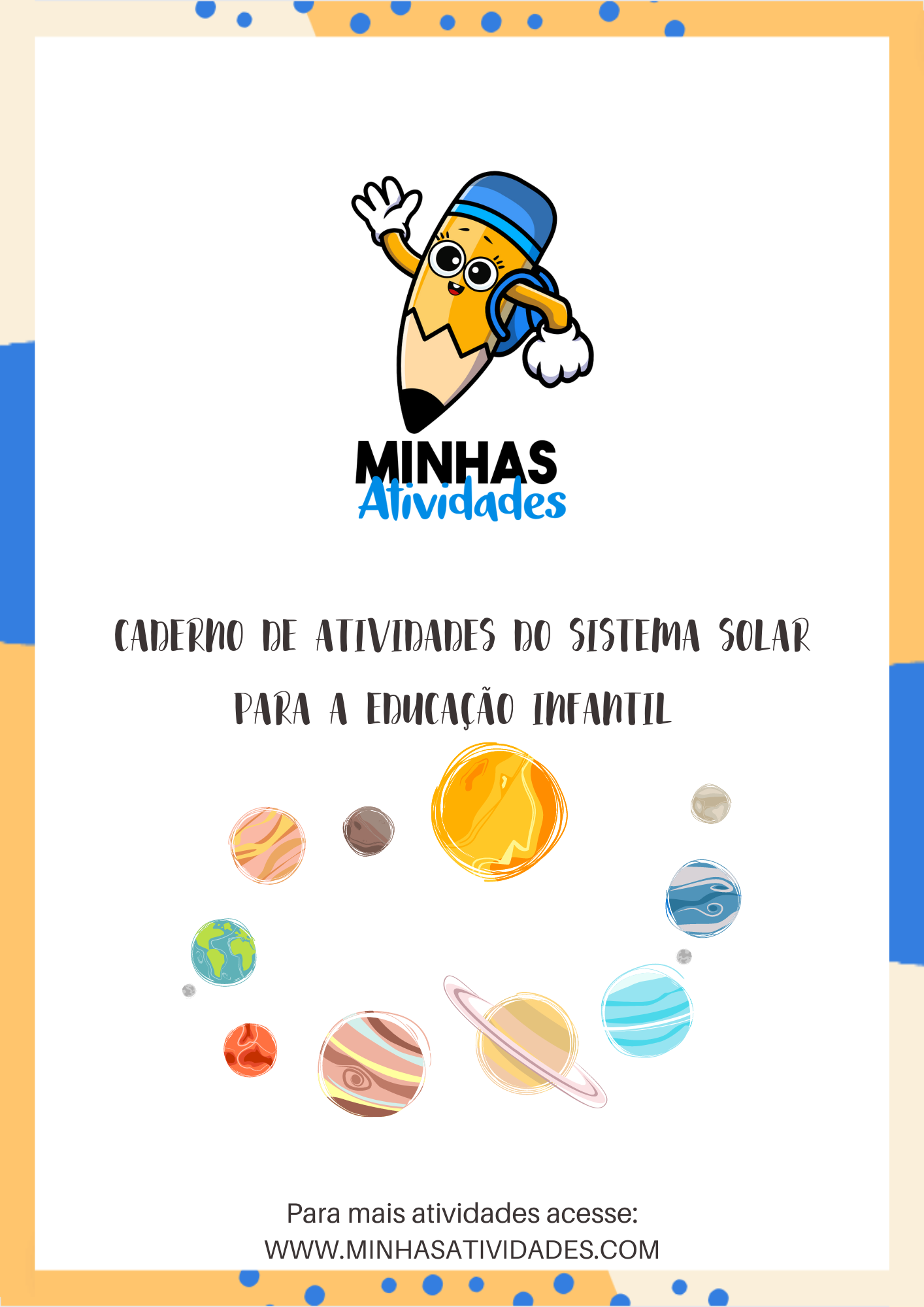 Caderno de Atividades do Sistema Solar para a Educação Infantil - B...