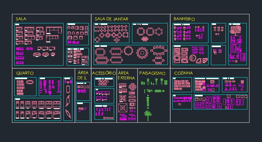 BLOCOS PARA AUTOCAD - Thaynara Alves Borges da Silva | Hotmart