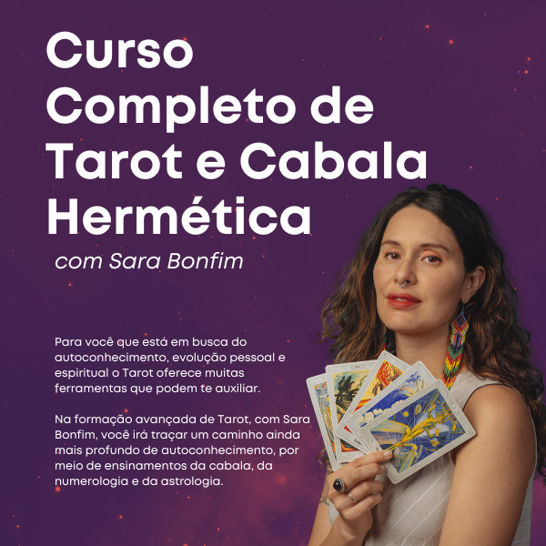 Curso Completo de Tarot e Cabala Hermética - Sara Bonfim | Hotmart