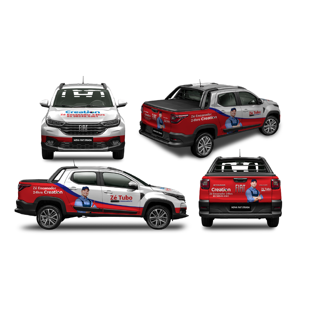 Mockup Fiat Strada 2020
