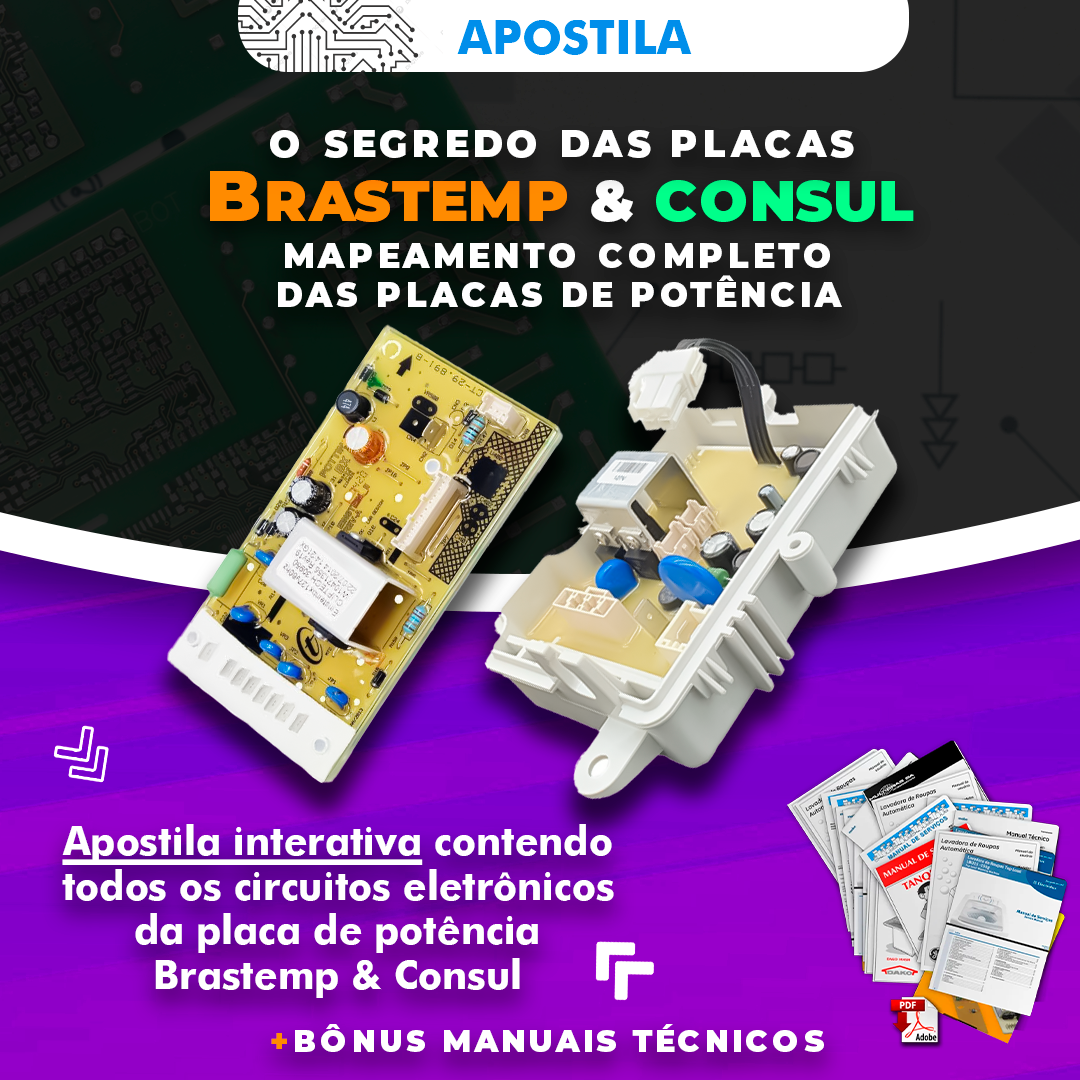 APOSTILA SEGREDO DAS PLACAS BRASTEMP/CONSUL