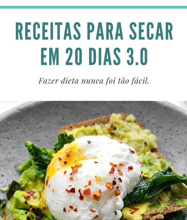 Receitas para secar em 20 dias 3.0