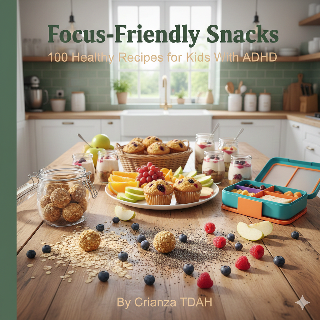 Focus-Friendly Snacks – 100 Healthy Recipes for Kids with ADHD - Ju...