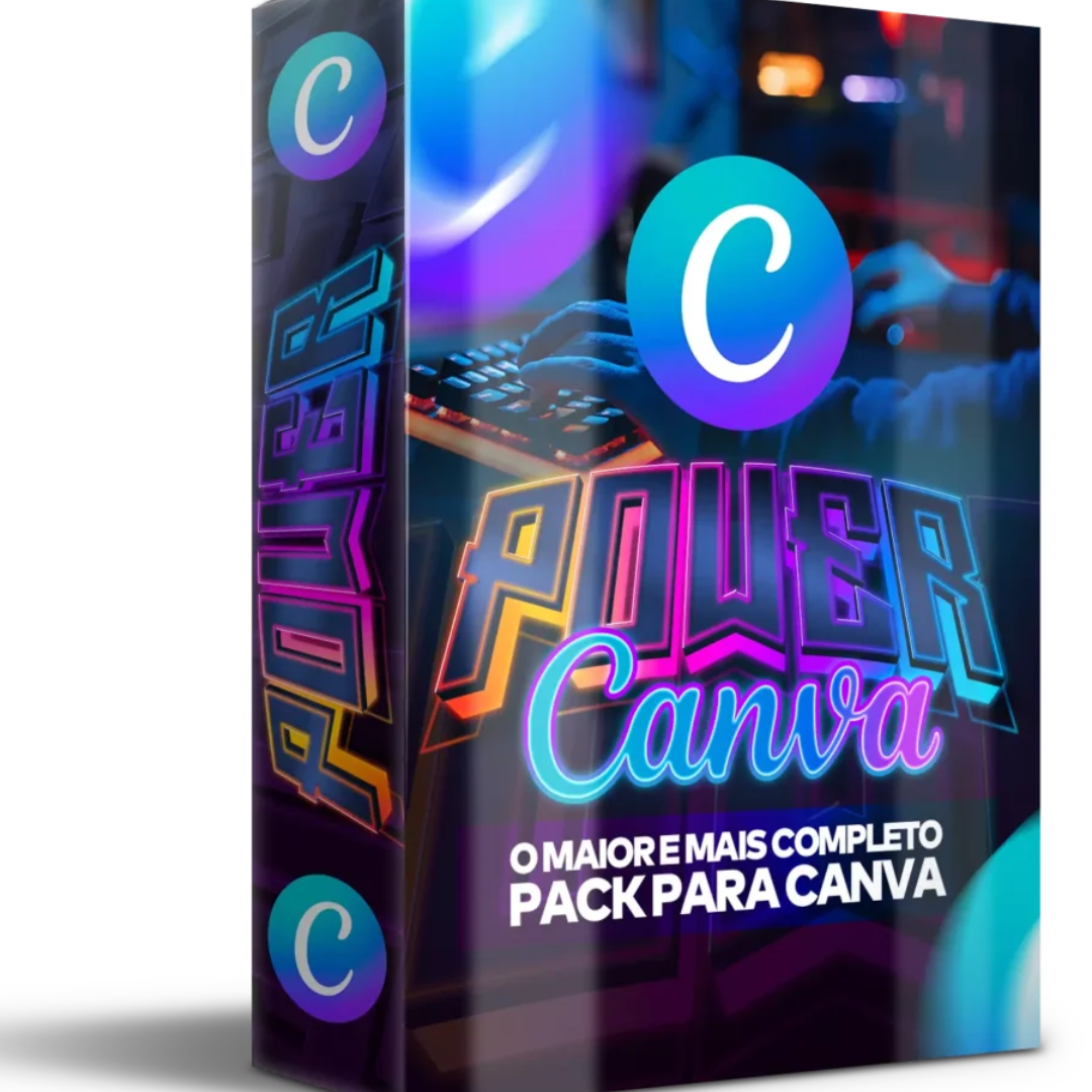 (Pack Power Canva) Mais De 3 Mil Arquivos Editáveis