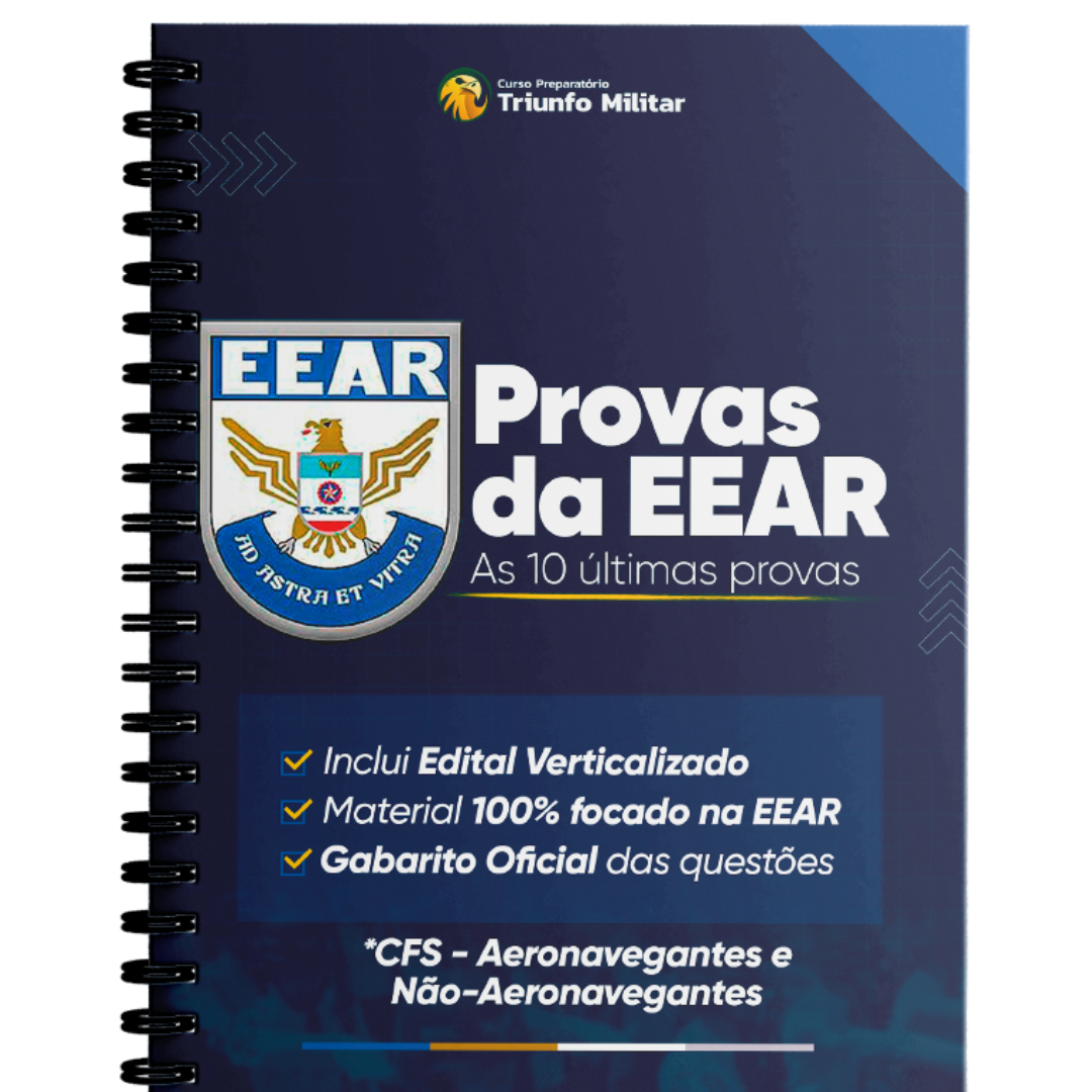 Apostila DIGITAL EEAR - 10 Últimas Provas + Gabarito + Edital Verticalizado