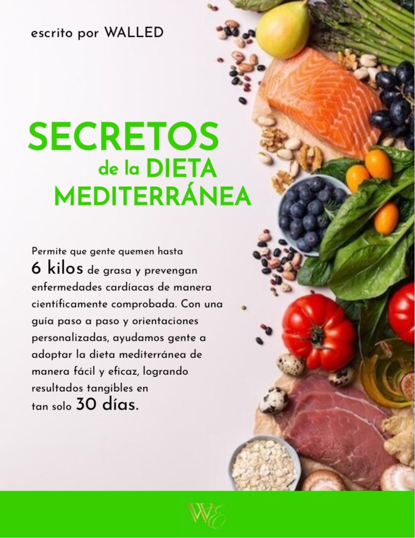 Secretos de la dieta mediterranea - Wallan dos Santos Dias | Hotmart