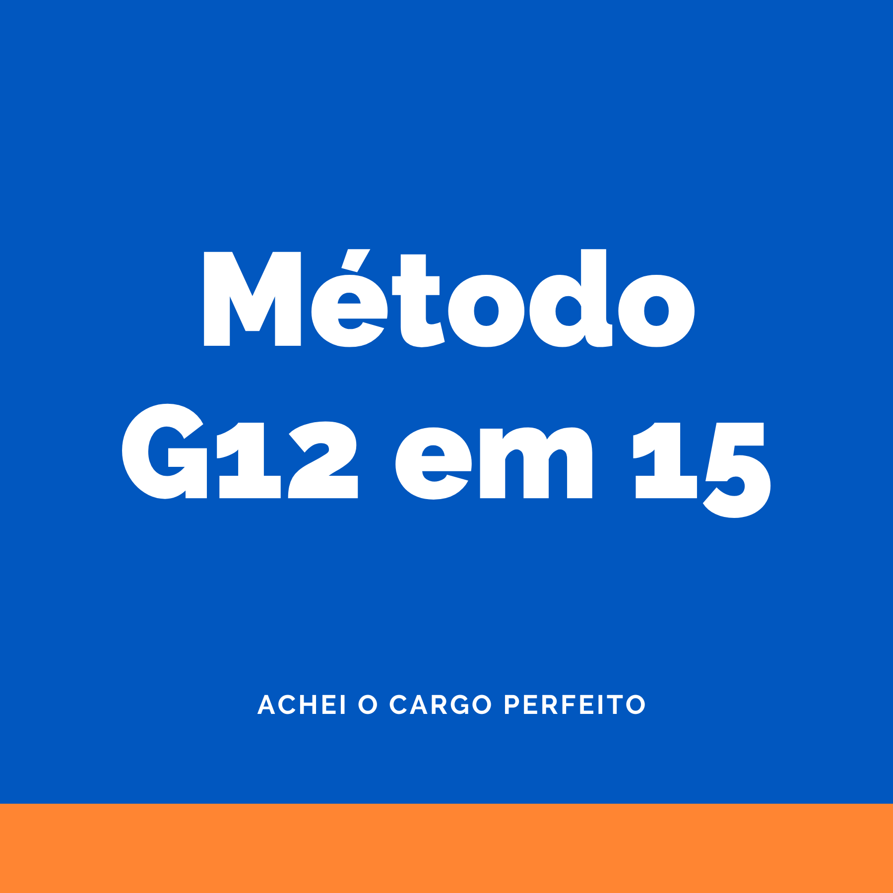 Método G12 em 15 - Agna Christy Marim de Almeida Santos | Hotmart