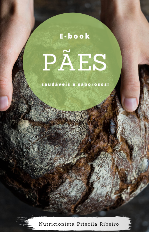 E-book Pães saudáveis e saborosos!
