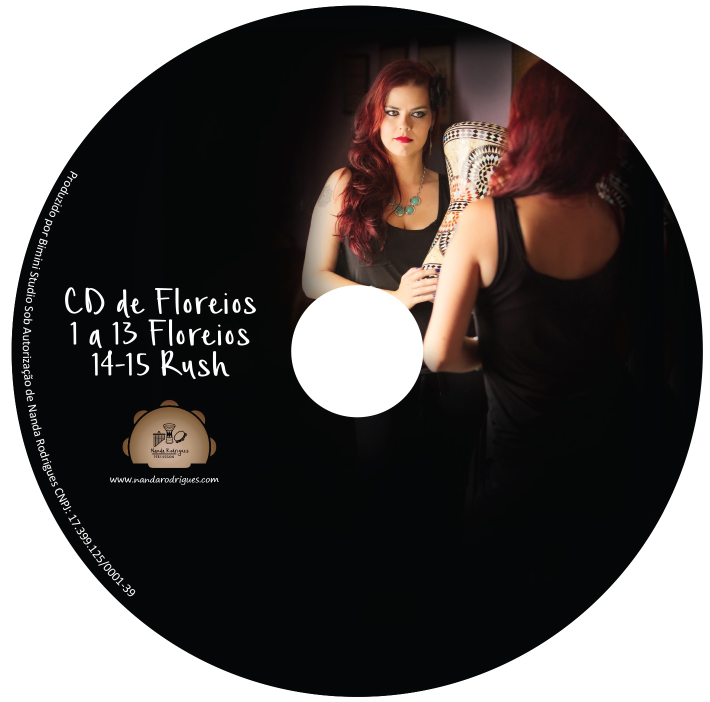 CD de Floreios e Rush Nanda Rodrigues
