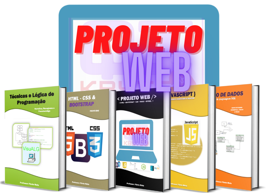 Videos - Projeto WEB com NodeJS, Express, EJS e MySql + ebook - Fla...