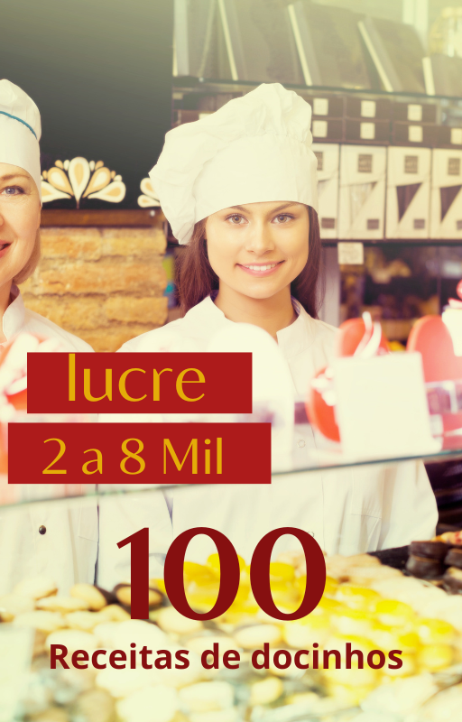 100 Receitas de Docinhos Gourmet - Aldair dos Santos | Hotmart