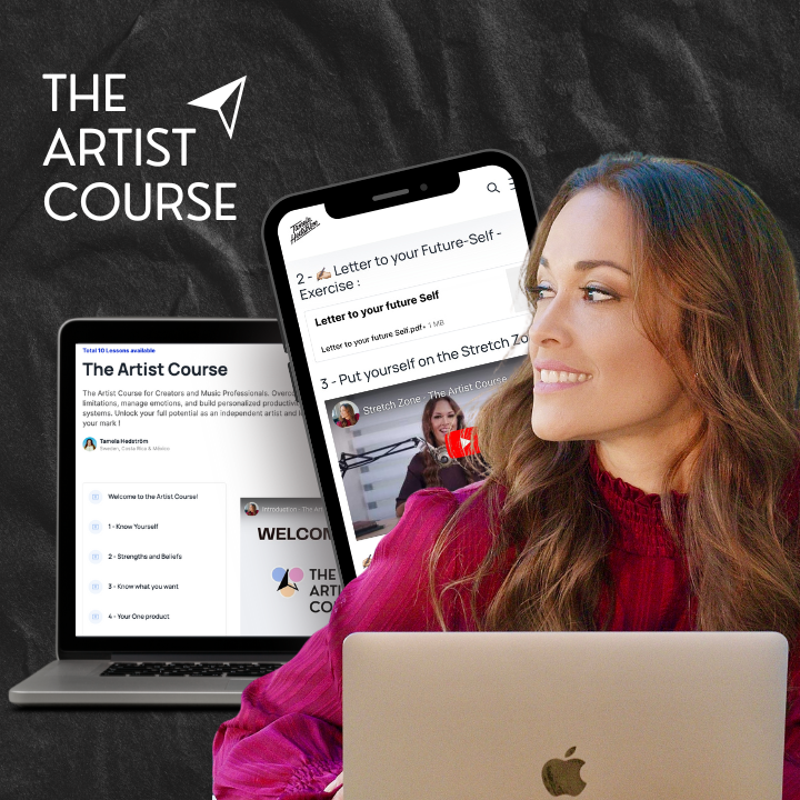 The Artist Course - Coaching for Singers, Artists and Creators.