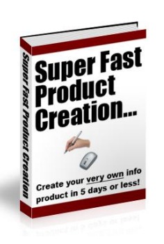 Super Fast Product Creation