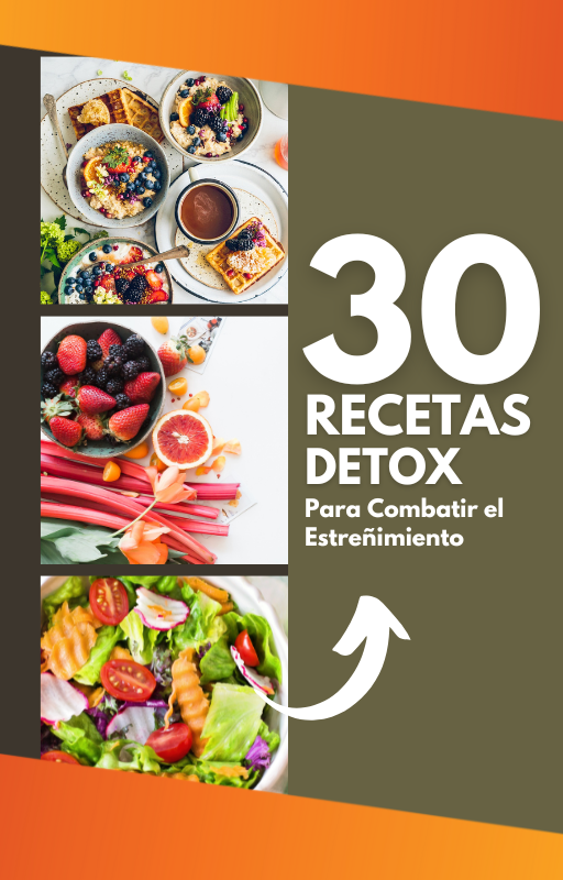 Guía de 30 Recetas Detox para el Estreñimiento - market wise | Hotmart