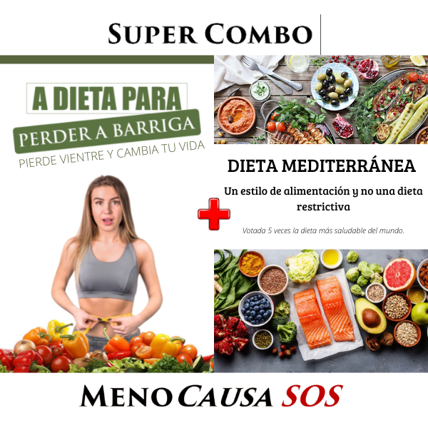 Super Combo MenoCausa SOS: La Dieta Para Adelgazar la Barriga + Die...
