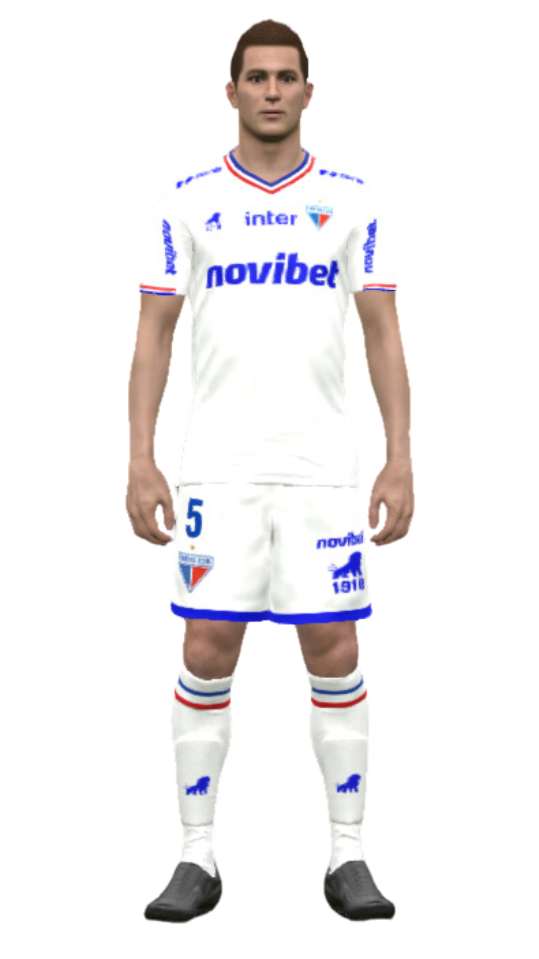 Fortaleza 2024 Kit do uniforme 2 no PES2018 Ps3 - Felipe Douglas