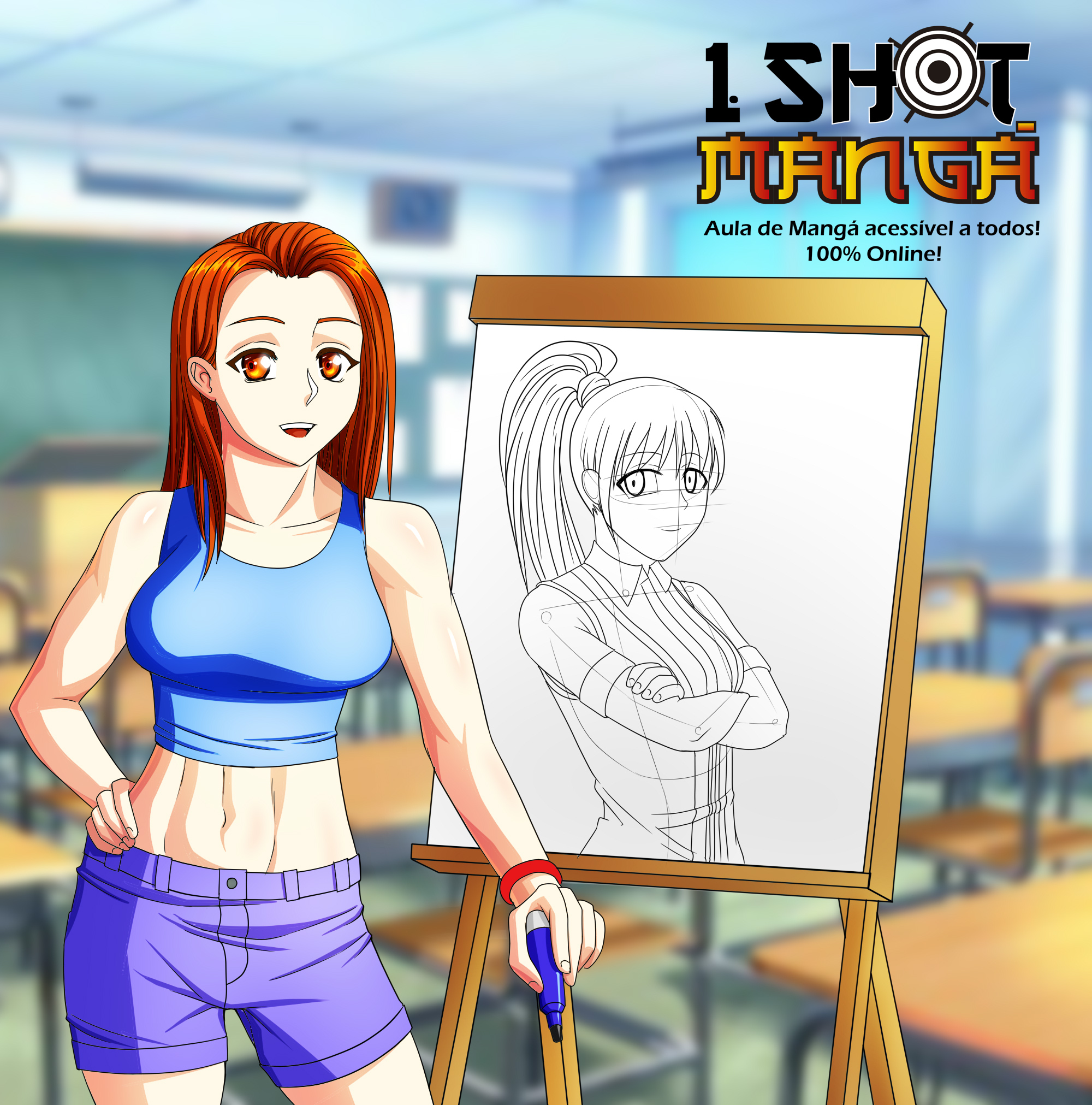 Curso One Shot Manga - Curso Start - Criação de personagem - Curso ...