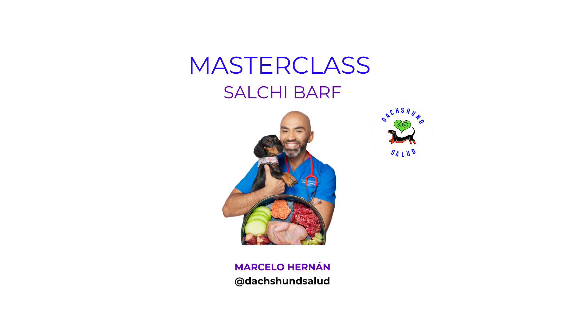 MASTERCLASS SALCHI BARF - Aprende Paso a Paso cómo preparar Comida ...