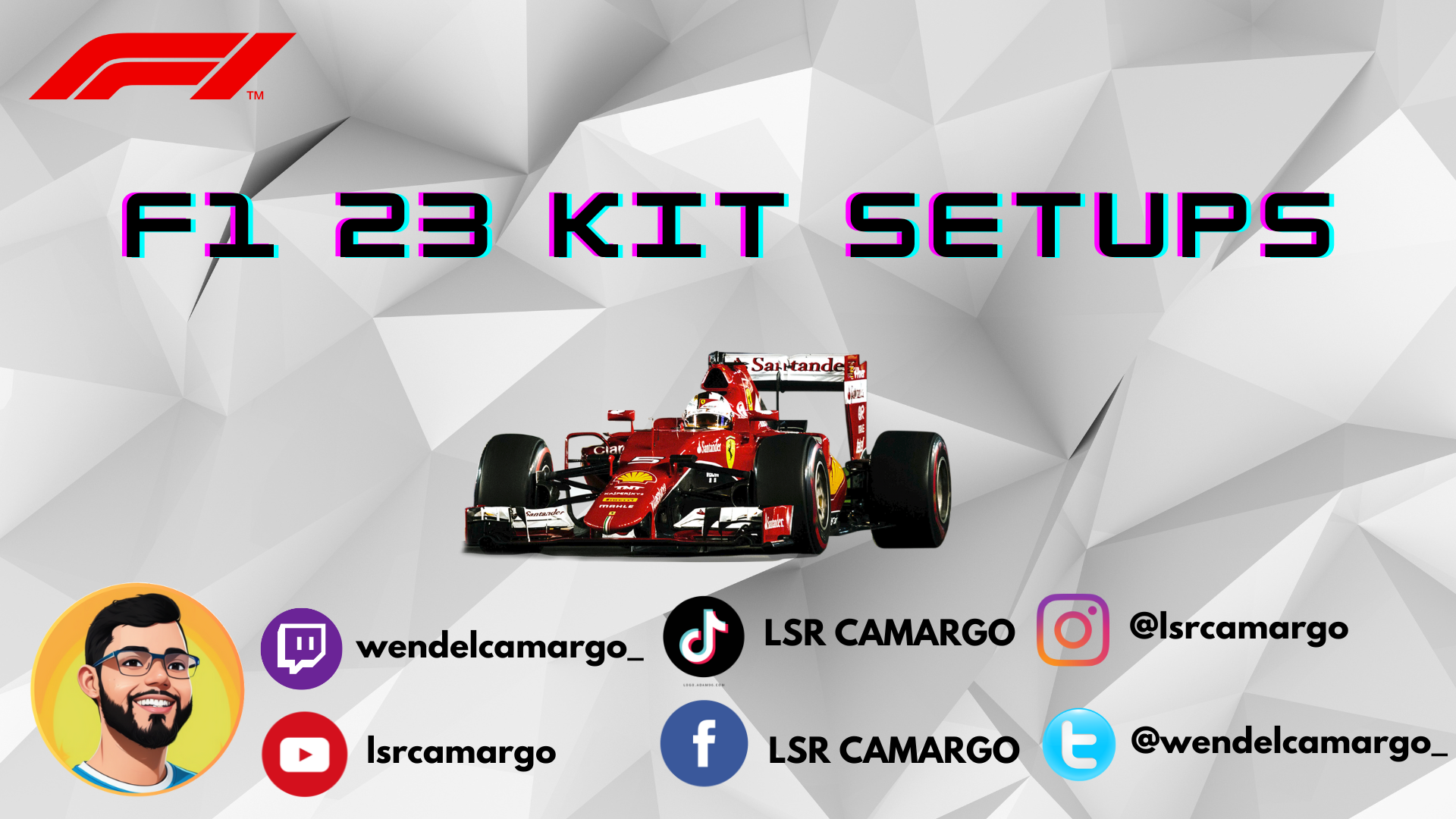 F1 23 Kit Setups Completo - Wendel Camargo | Hotmart