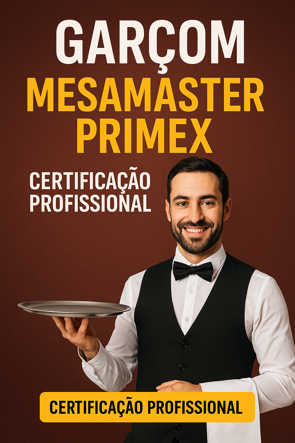 Garçom MesaMaster PrimeX – Certificação Profissional - Júlia Ferna...