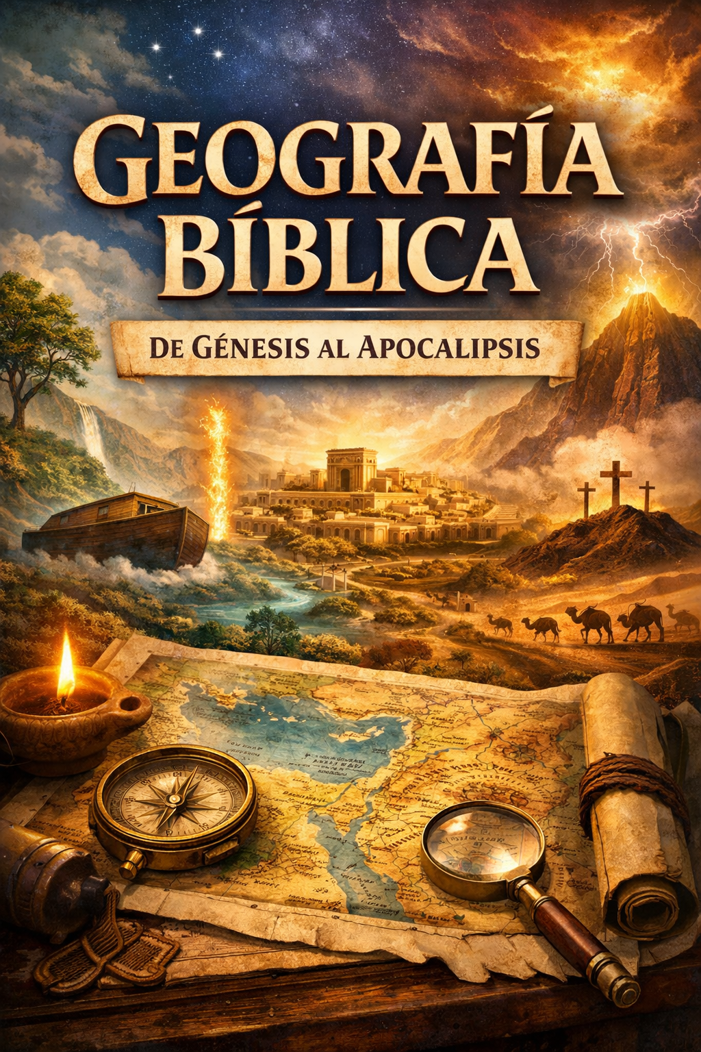Mapa Sagrado de la Biblia: De Génesis al Apocalipsis - Lucas Matheu...