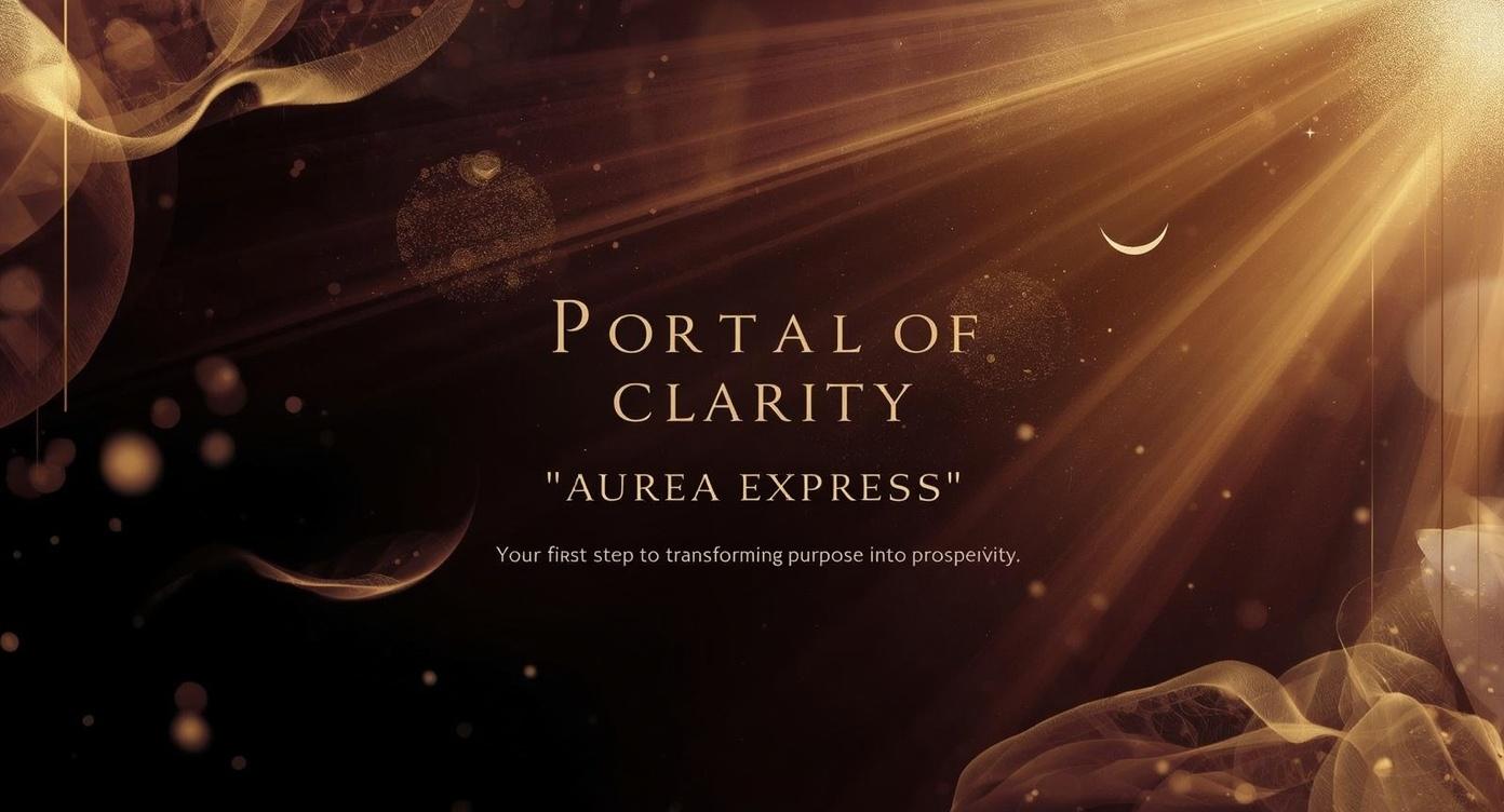 Mentory ''ÁUREA EXPRESS. ''— Clareza, Propósito e Prosperidade em 9...