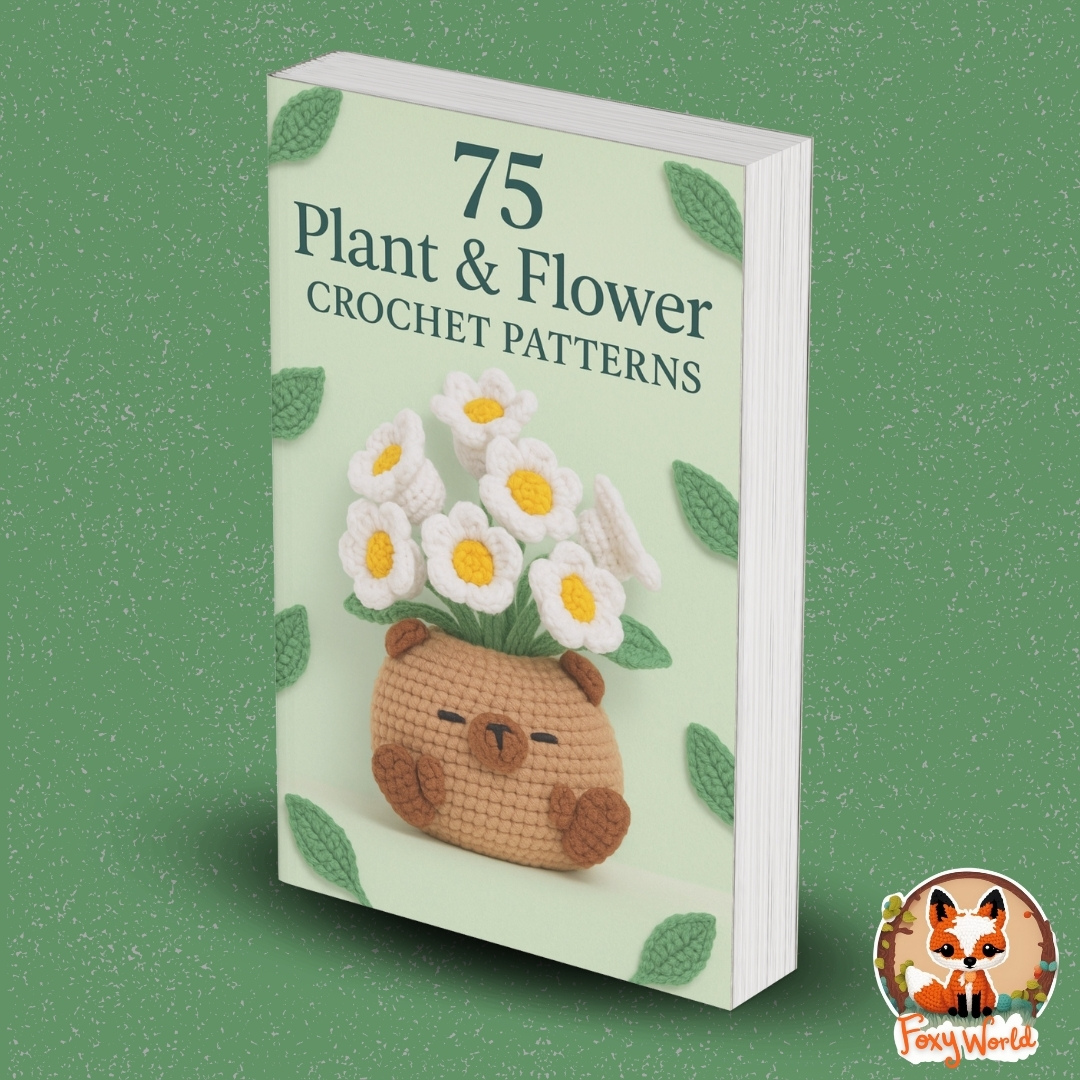 75 Planta & Flower Crochet Patterns | FoxyWorld