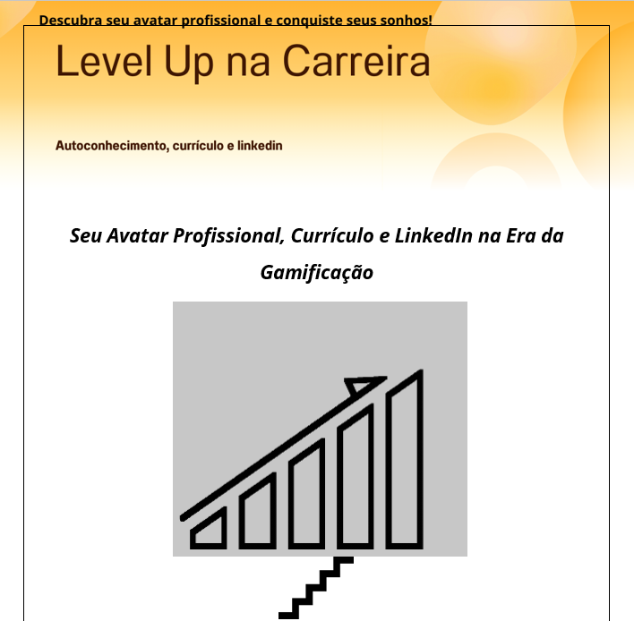 Level up na carreira! Descubra seu avatar profissional e conquiste seus ...