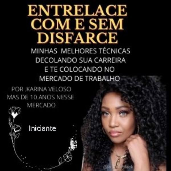 curso de mega hair entrelace