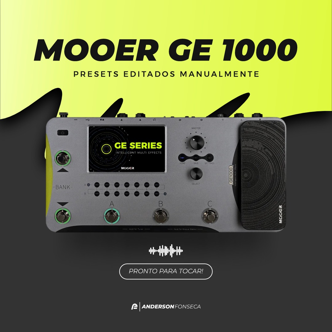 MOOER GE1000 - 33 PRESETS + IR