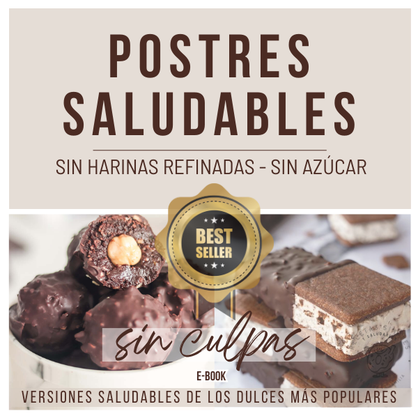 Kit de Postres saludables SIN CULPA. - Guillermina Marini | Hotmart