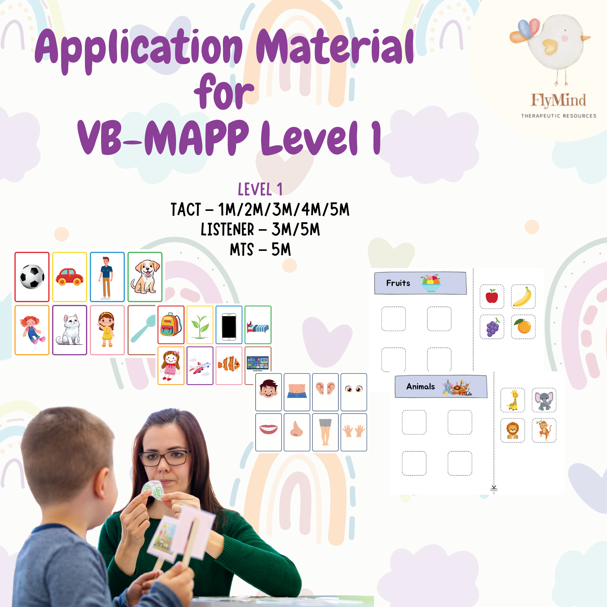 VB-MAPP Level 1 Materials - Ana Beatriz Ditolvo | Hotmart