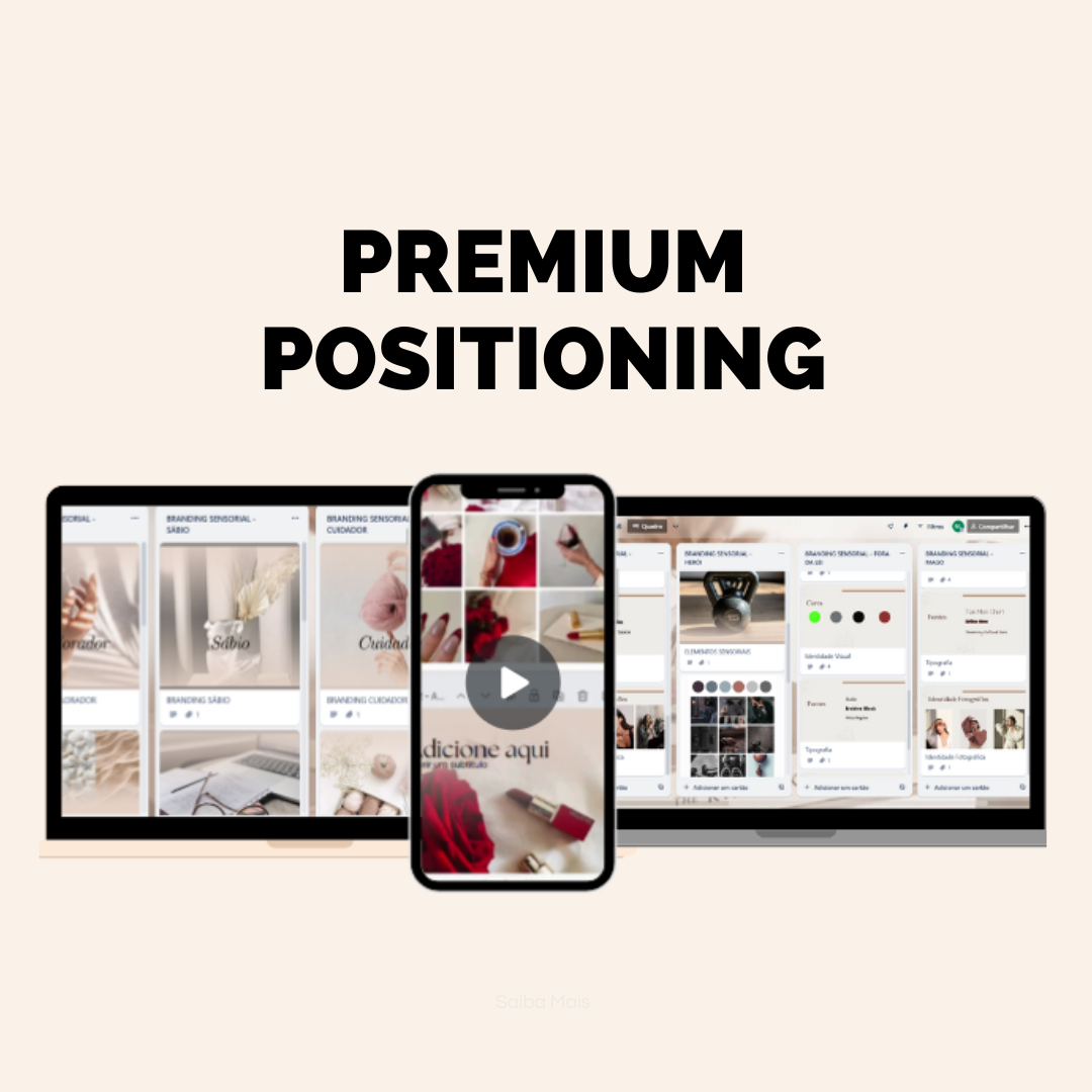 PREMIUM POSITIONING - Brand Identity