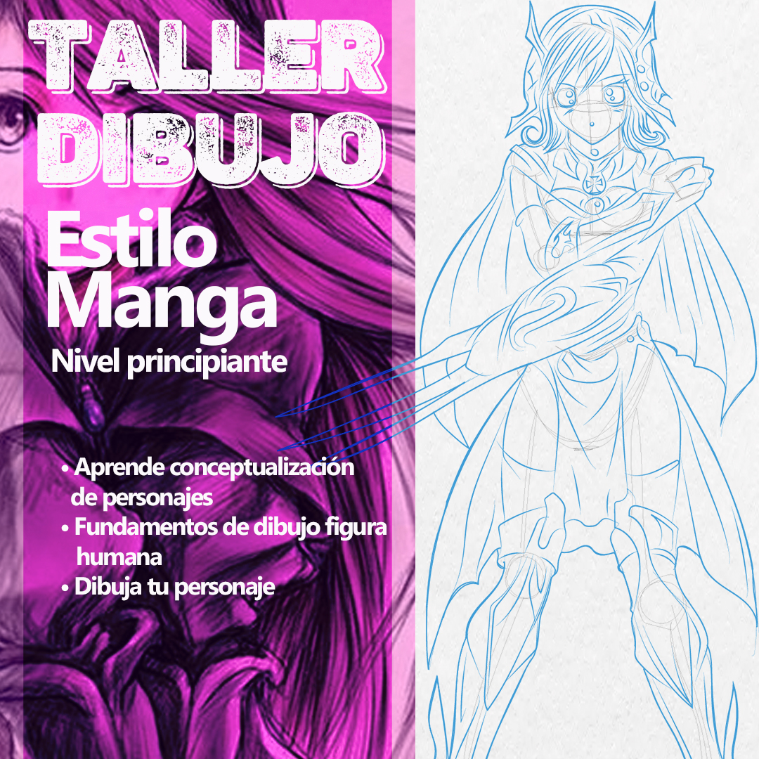 Taller Dibujo Estilo Manga (Principiante) - David Alexander Parra