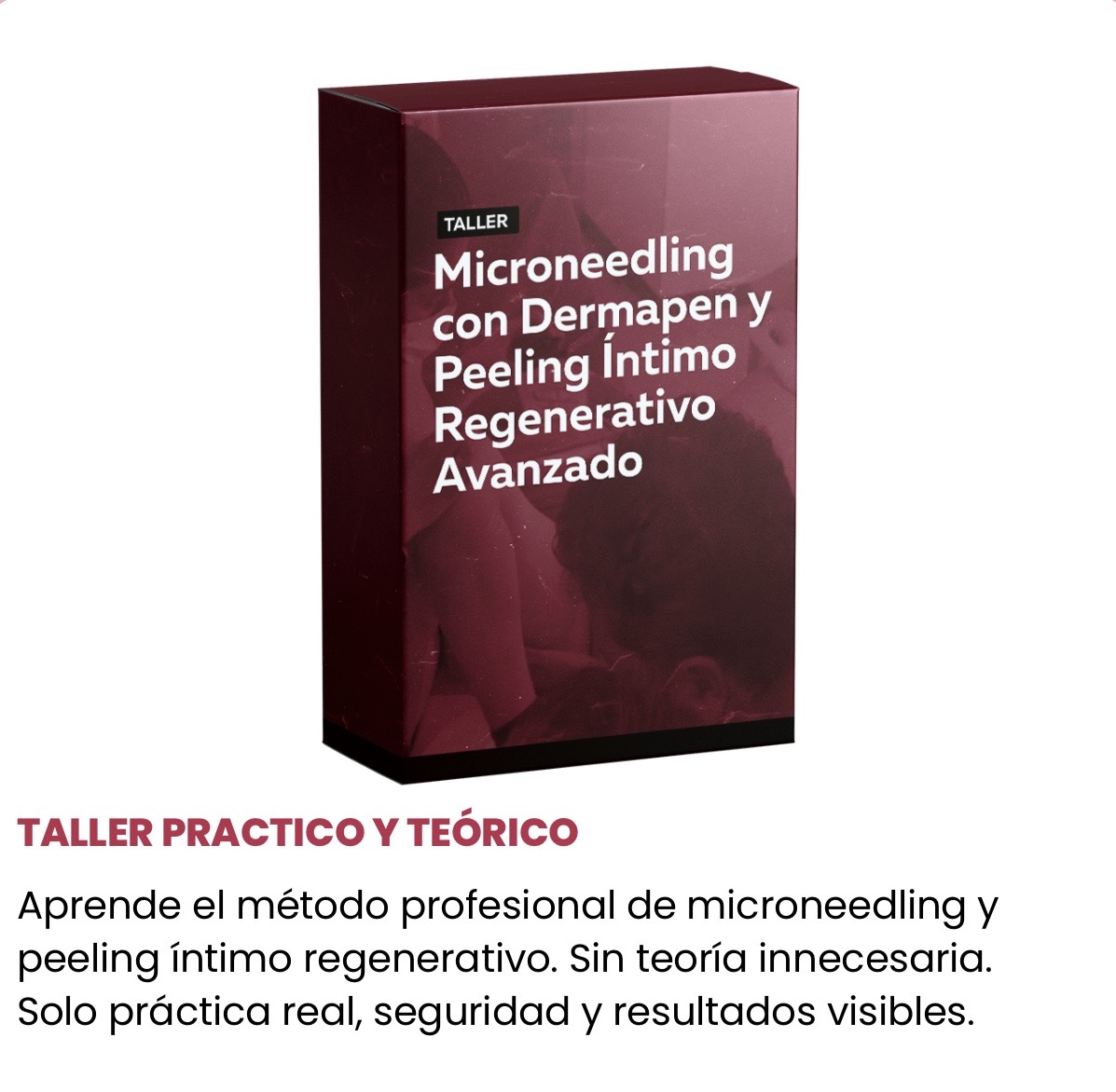 Microneedling con Dermapen y Peeling Íntimo Regenerativo Avanzado