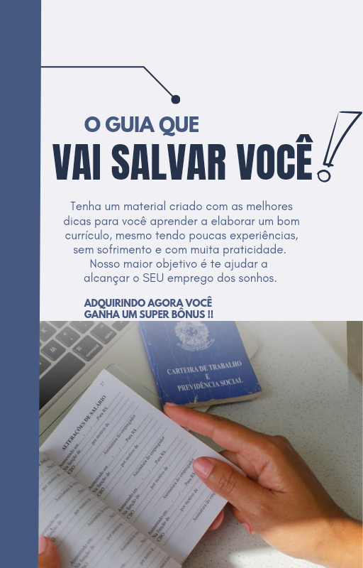 O GUIA QUE VAI SALVAR VOCÊ