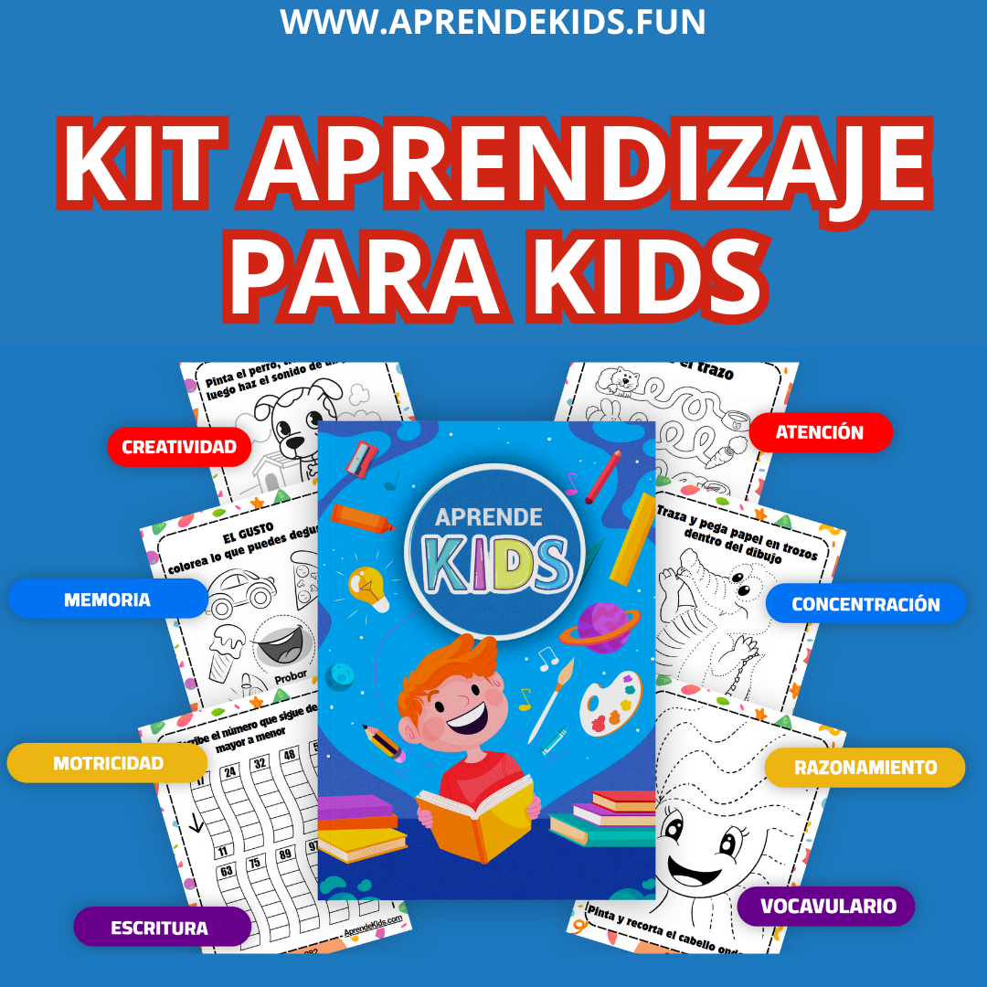 Kit de Aprendizaje Kids 1500 + 20 Bonos de Regalo