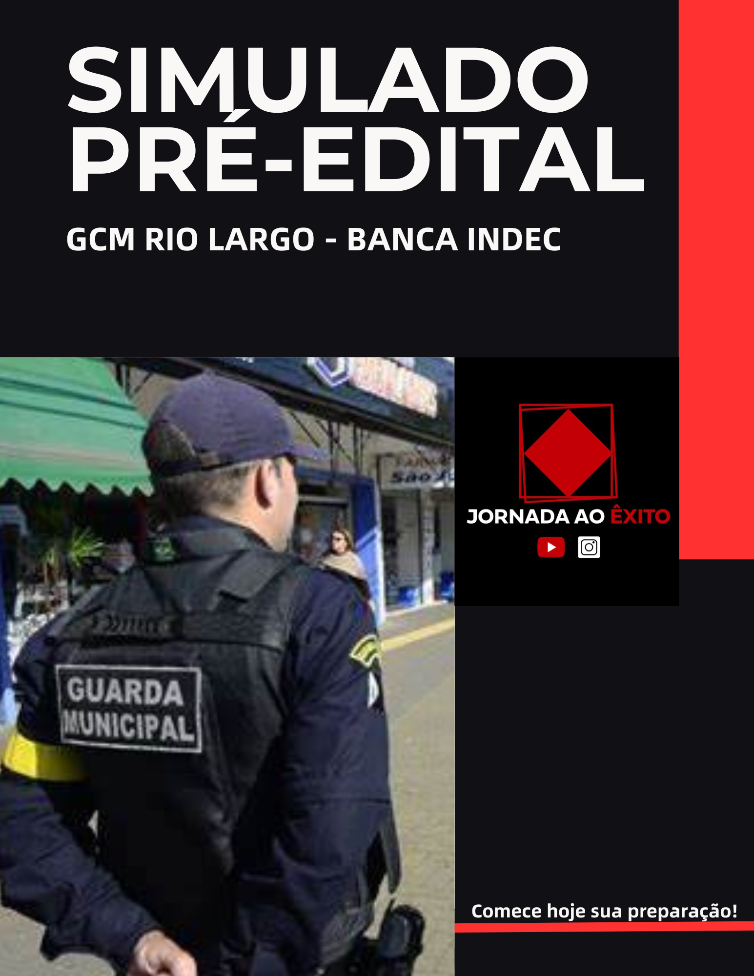 SIMULADO - GCM RIO LARGO - INDEC 2024 - JORNADA AO ÊXITO | Hotmart