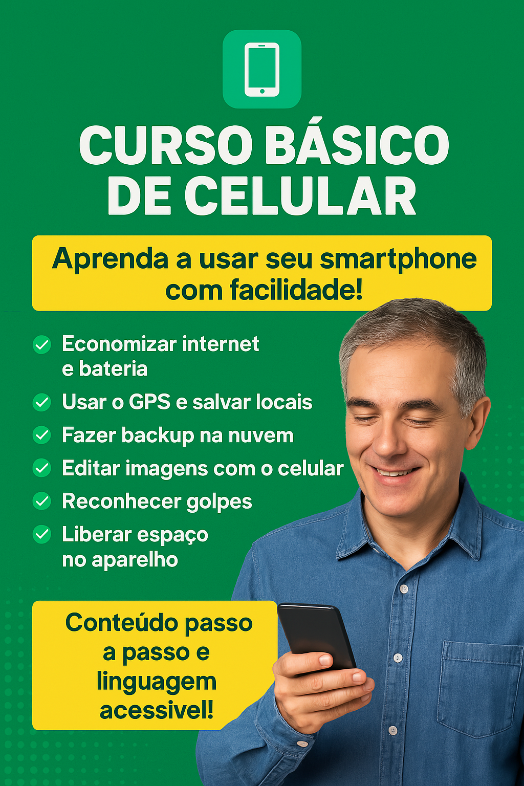 📘 CURSO DE CELULAR - BASICO AO INTERMEDIARIO