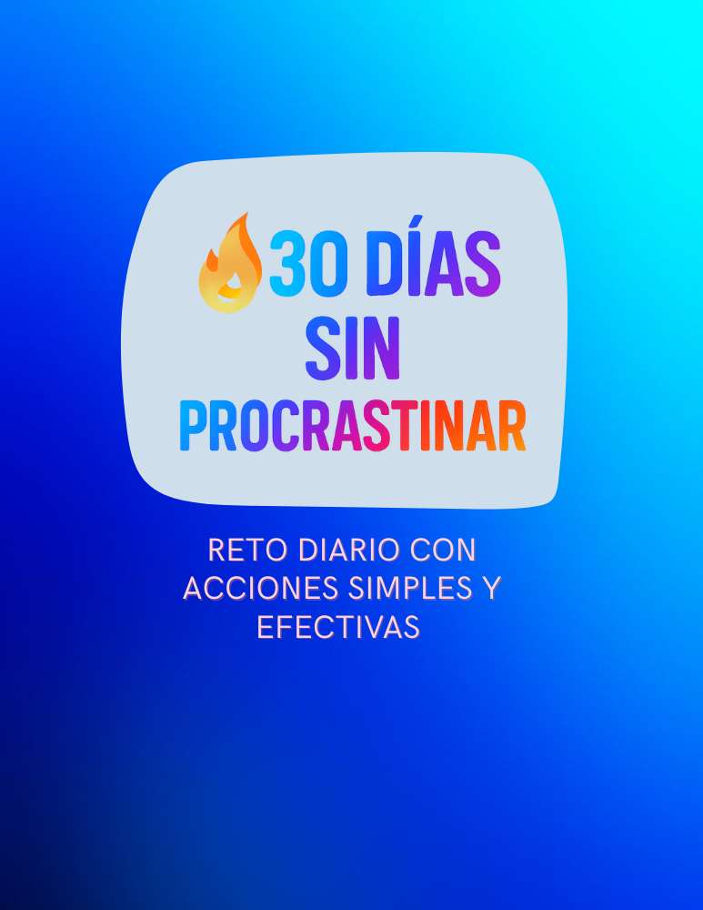 Planner para 30 dias sin procrastinar - CONNECT | Hotmart