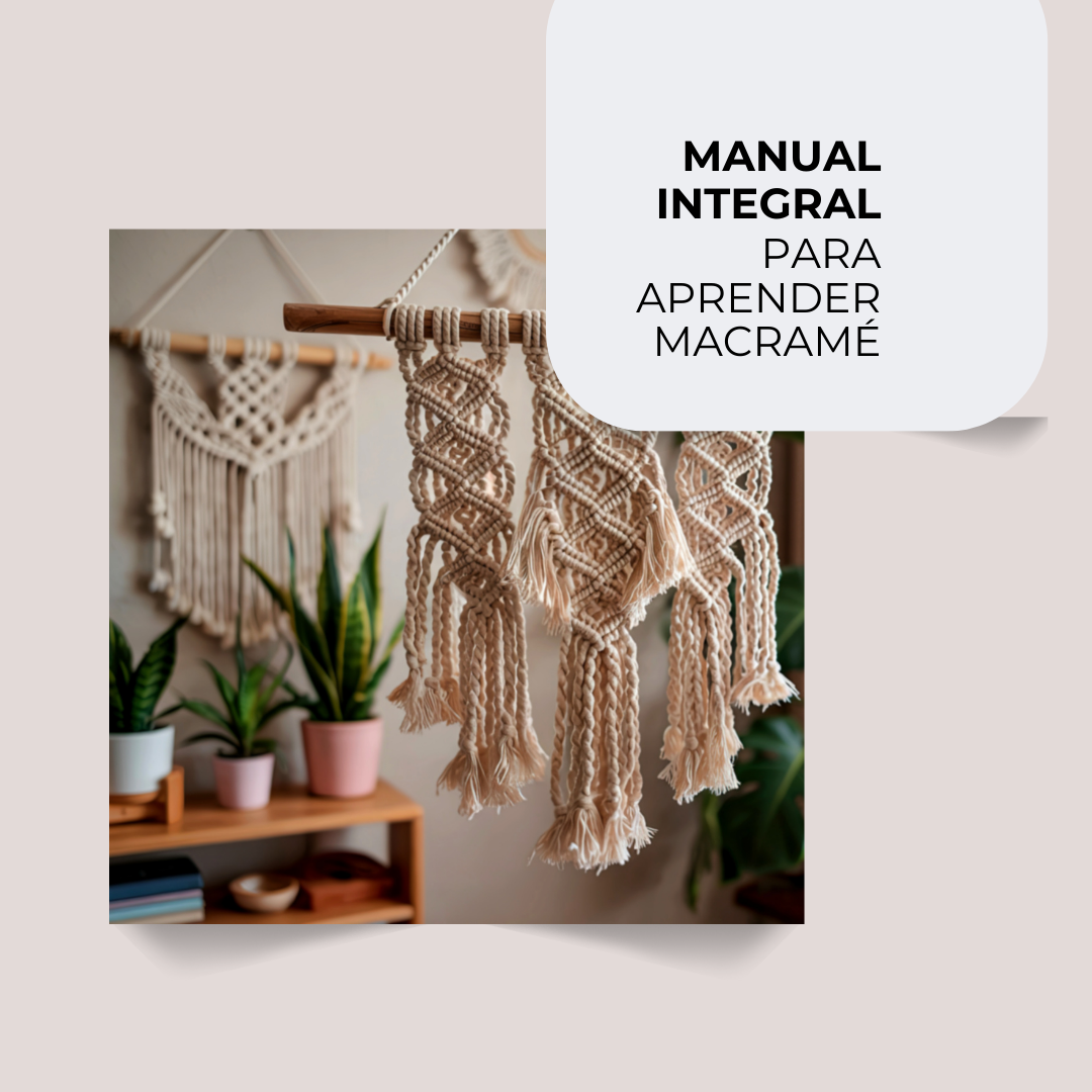 Manual Integral para aprender macramé - Magali Nardi | Hotmart